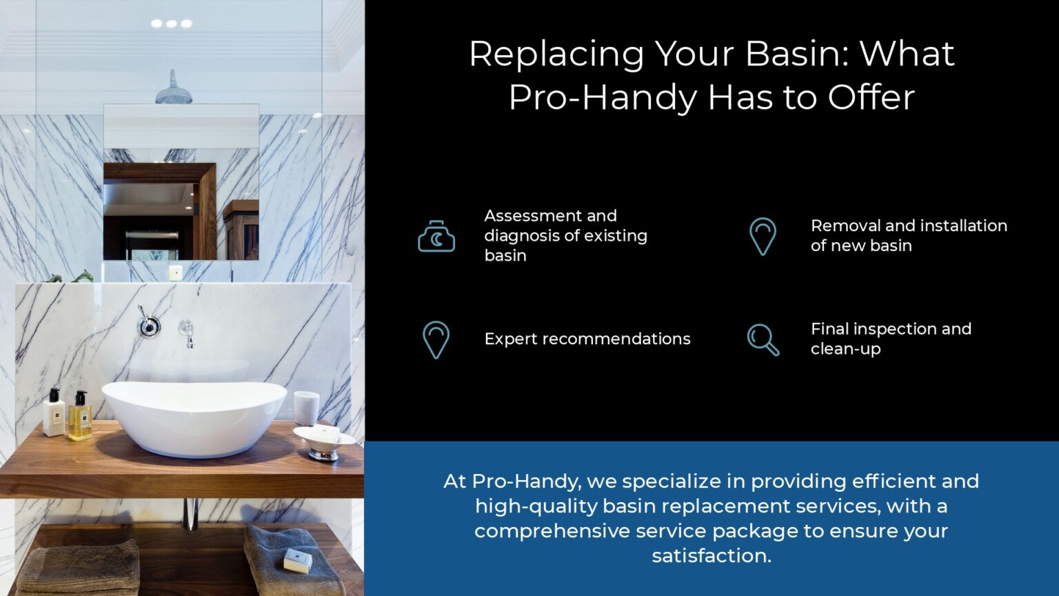 Basin Replacement Singapore | We Replace All Basin Types