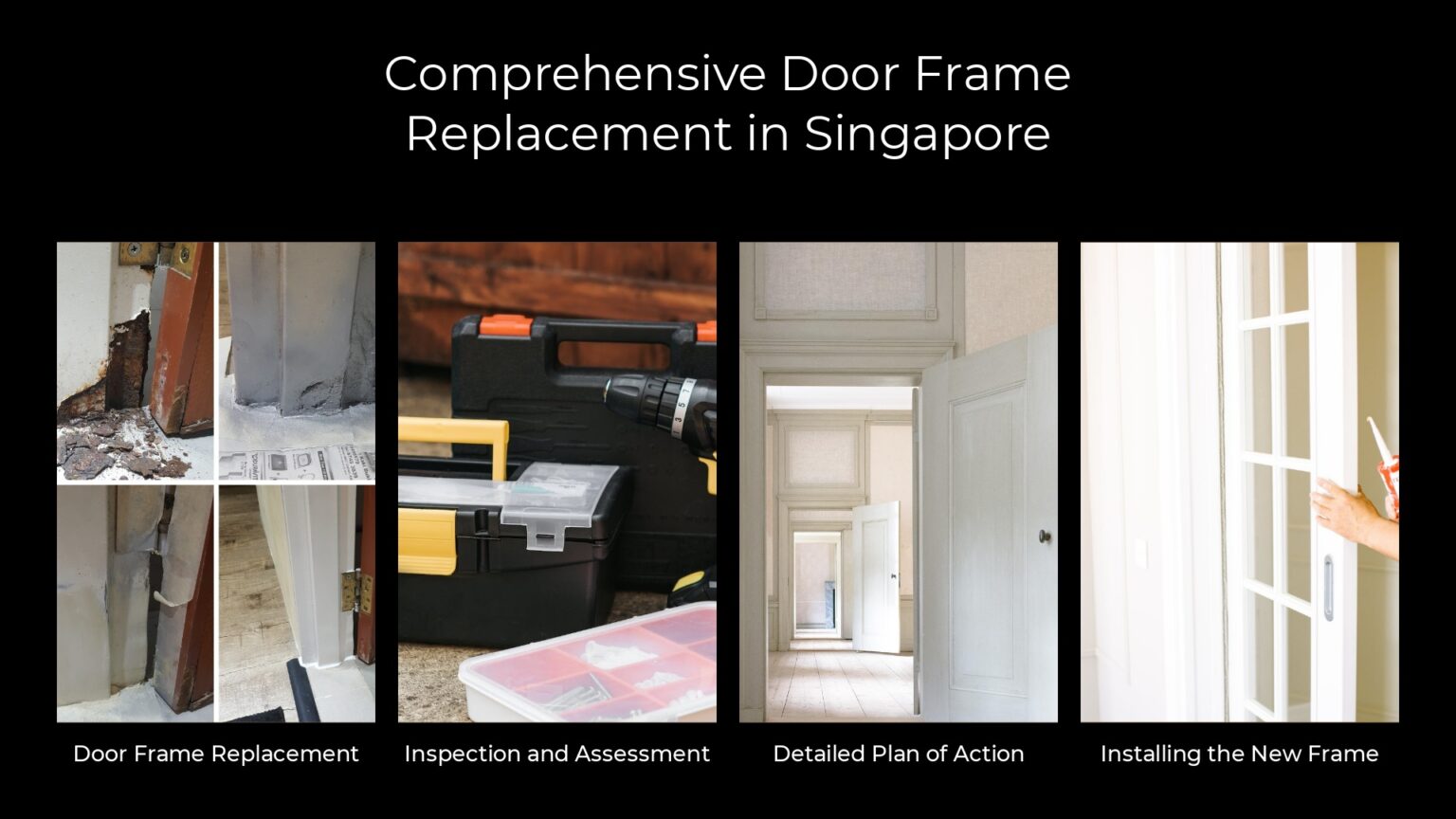 Door Frame Replacement in Singapore | Pro Handyman