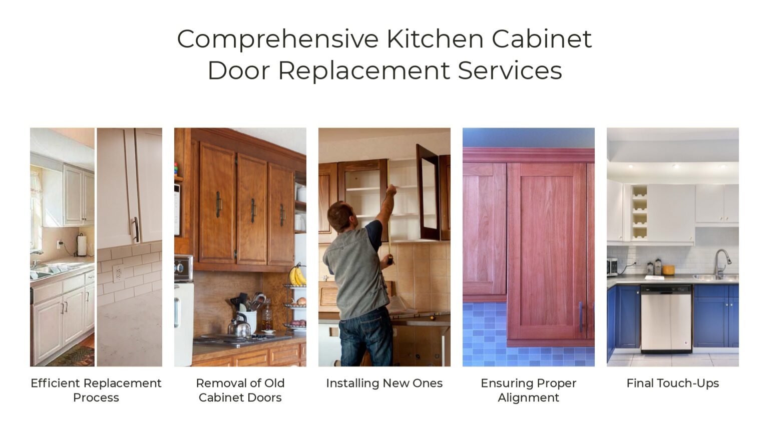 Kitchen Cabinet Door Replacement & Repair Service Singapore