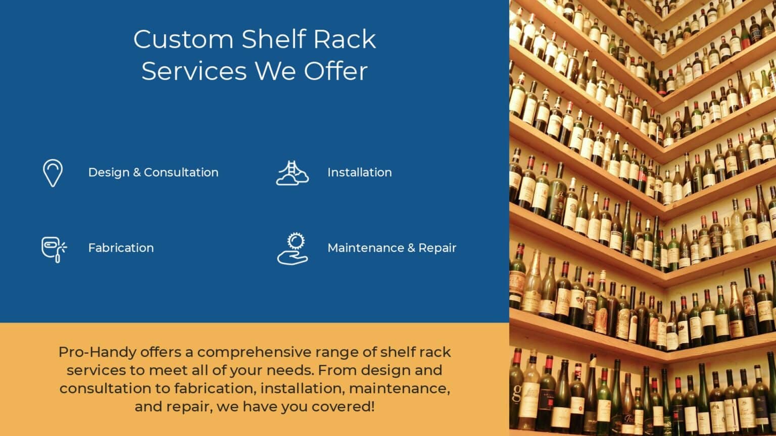 Custom Shelf Rack Singapore - Pro Handyman's Bespoke Shelving Solutions
