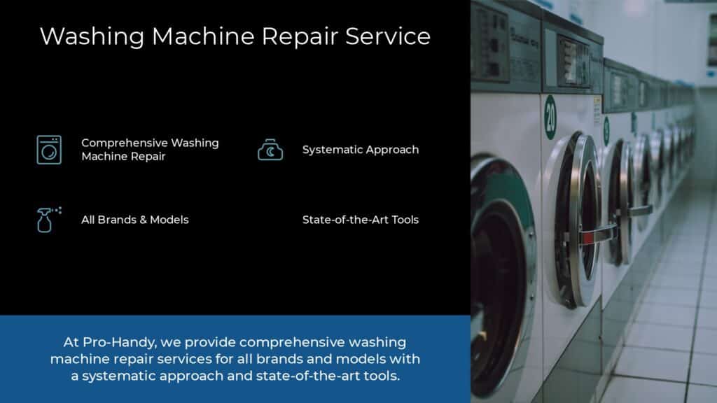 Washing Machine Repair Services Singapore | Pro Handyman